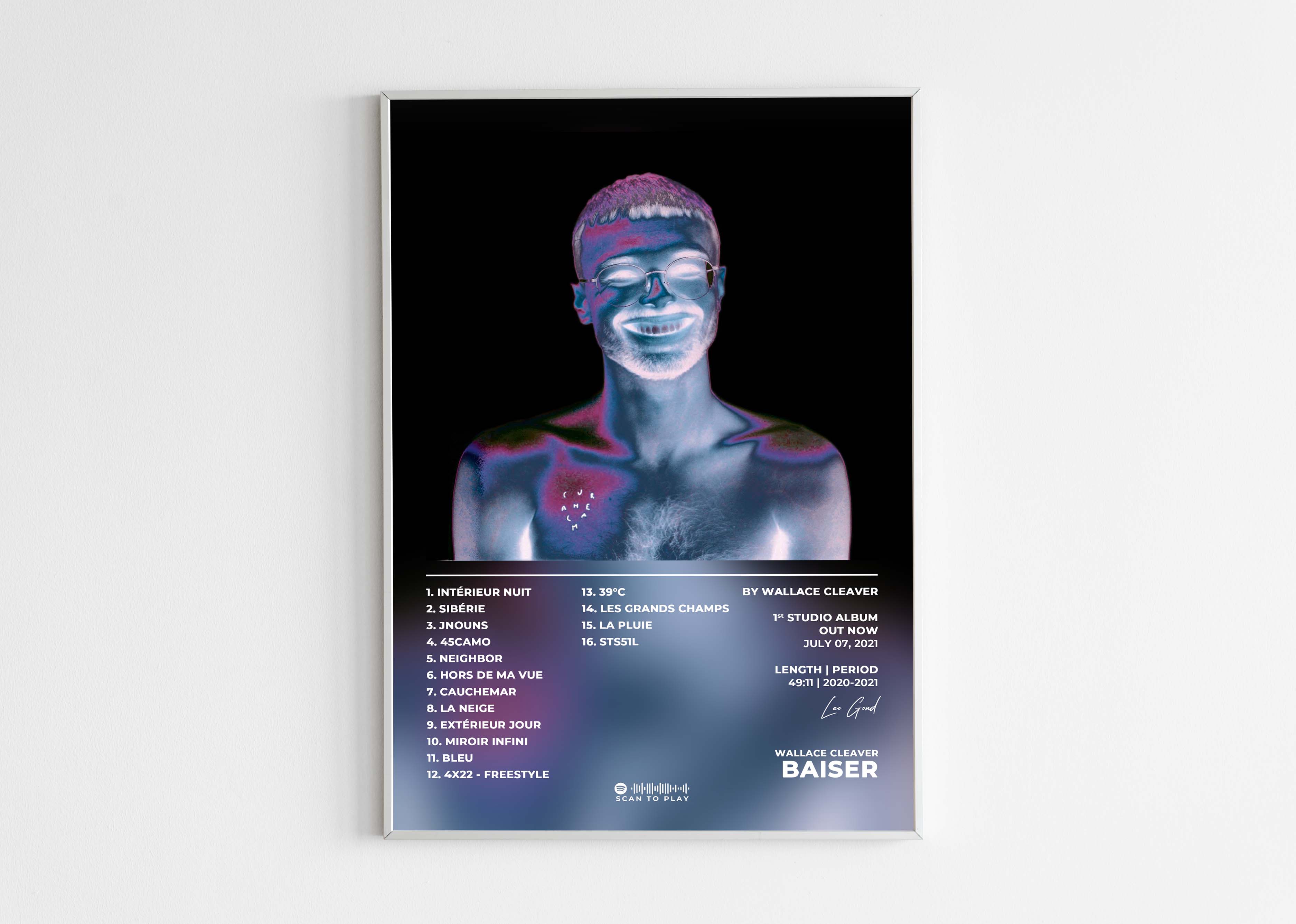 Cauchemar Wallace Cleaver Poster – Backyard