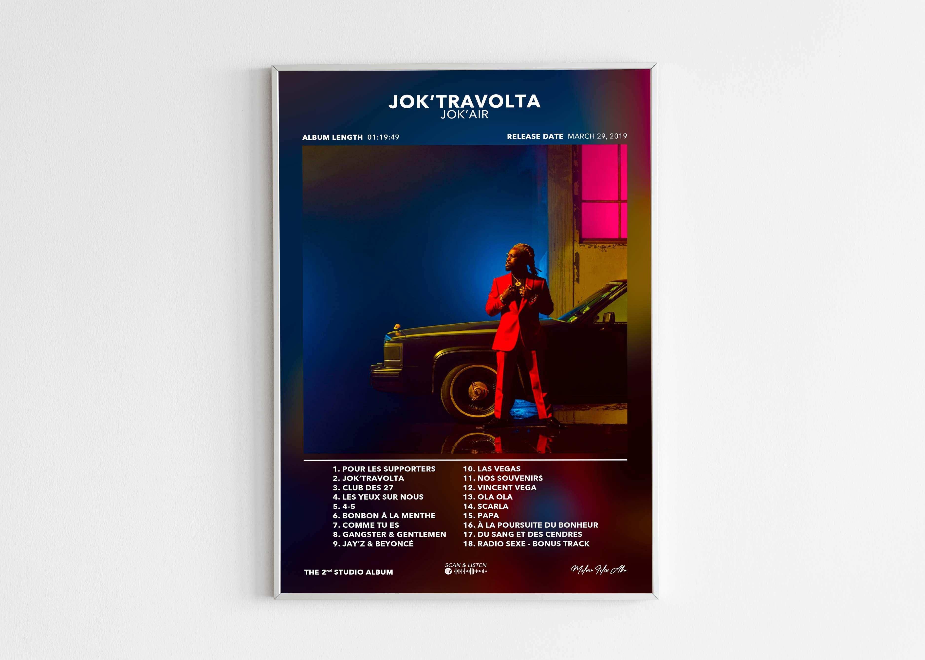 Poster Jok'Travolta Jok'Air – Backyard