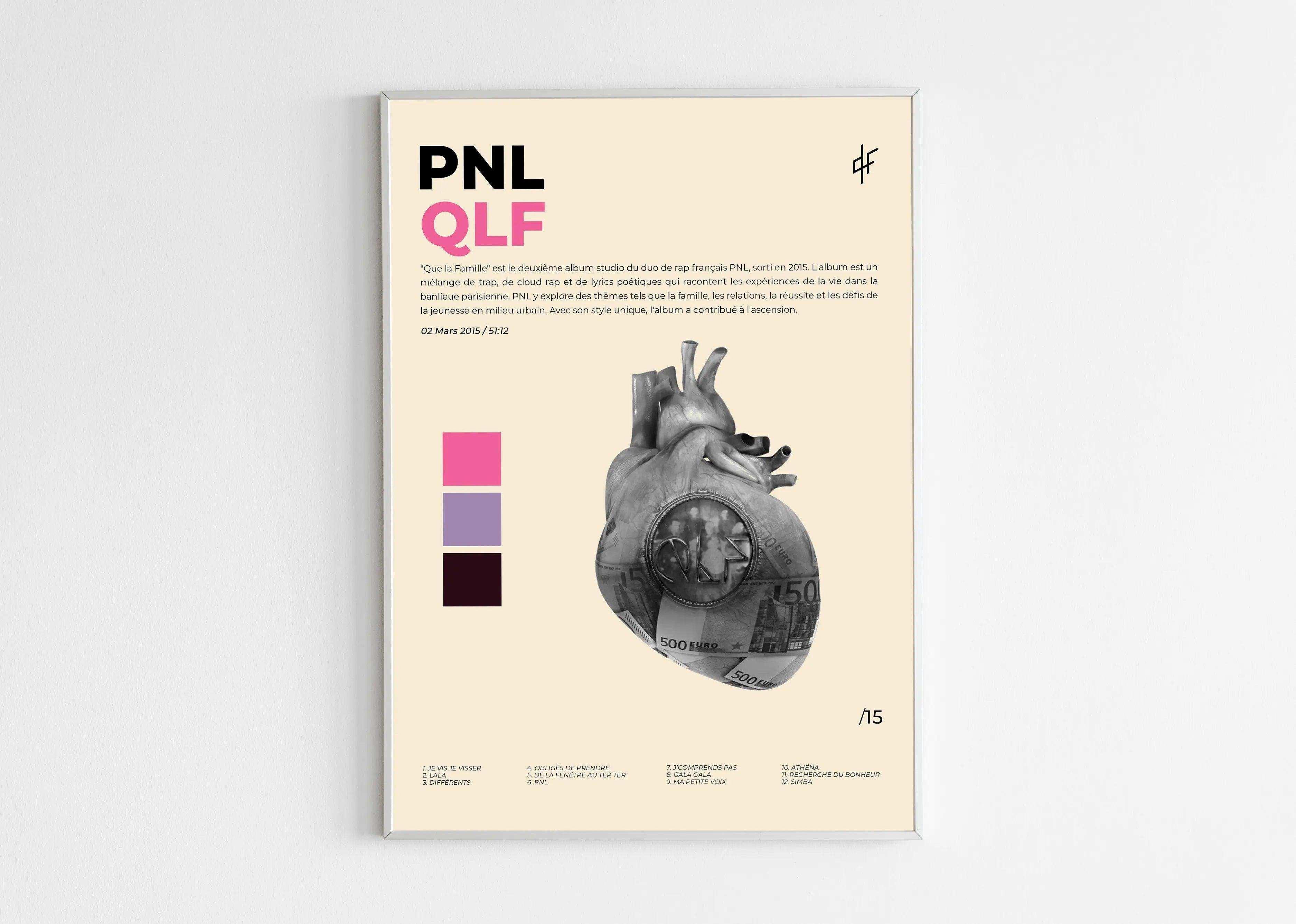 Que La Famille PNL Poster – Backyard