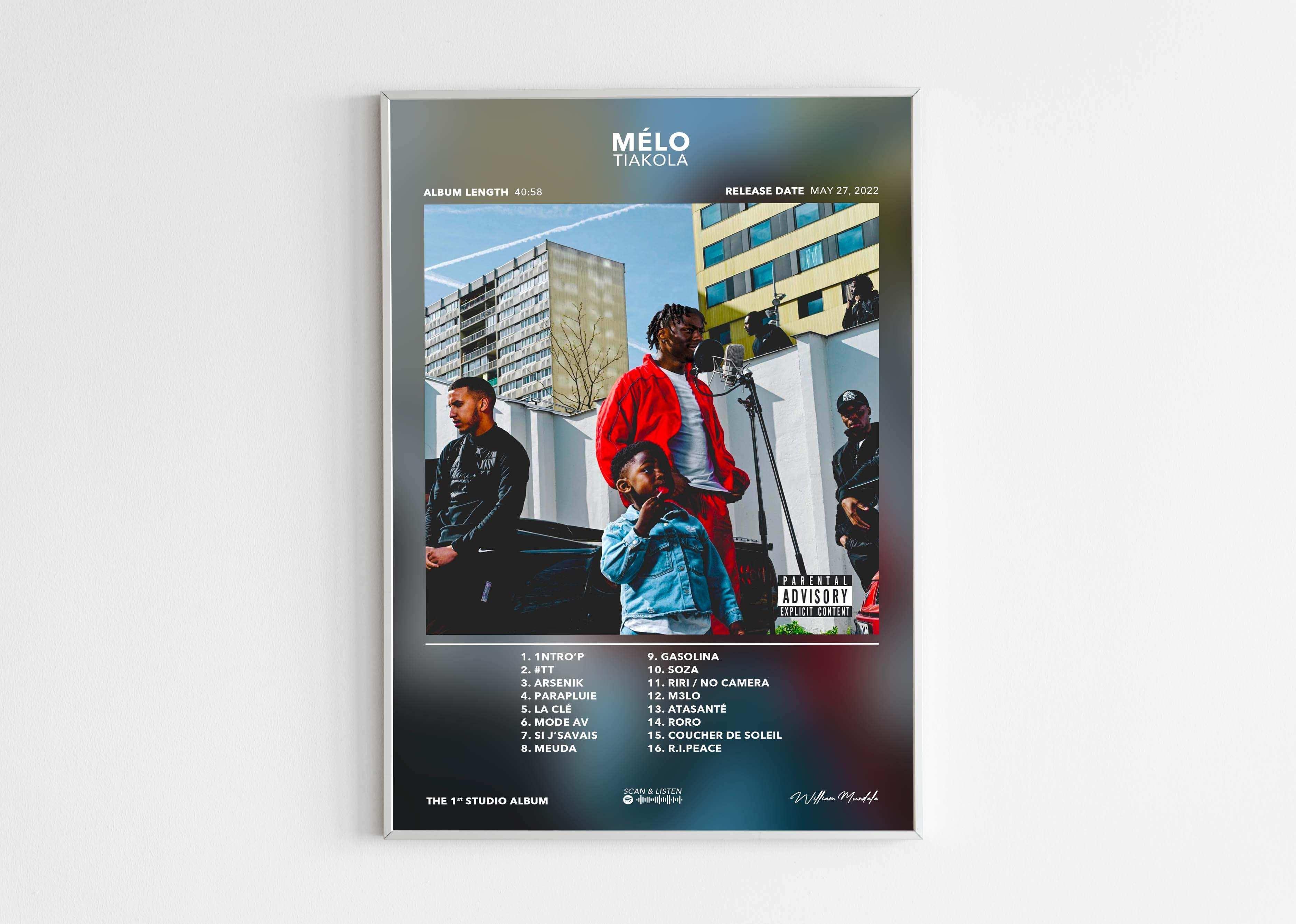 Poster Mélo Tiakola – Backyard