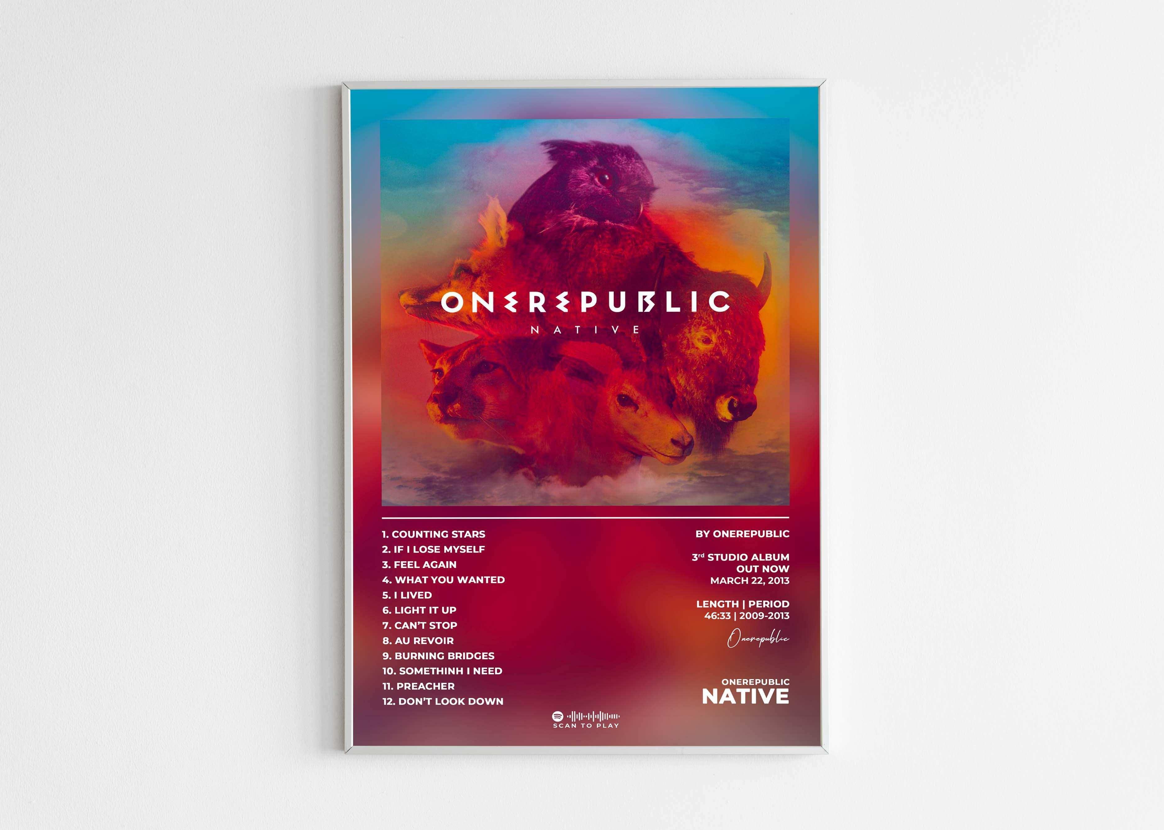 Native OneRepublic Poster – Backyard