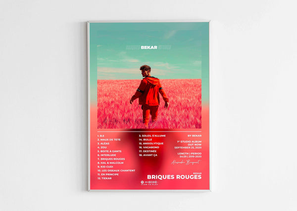 Briques Rouges Bekar Poster – Backyard