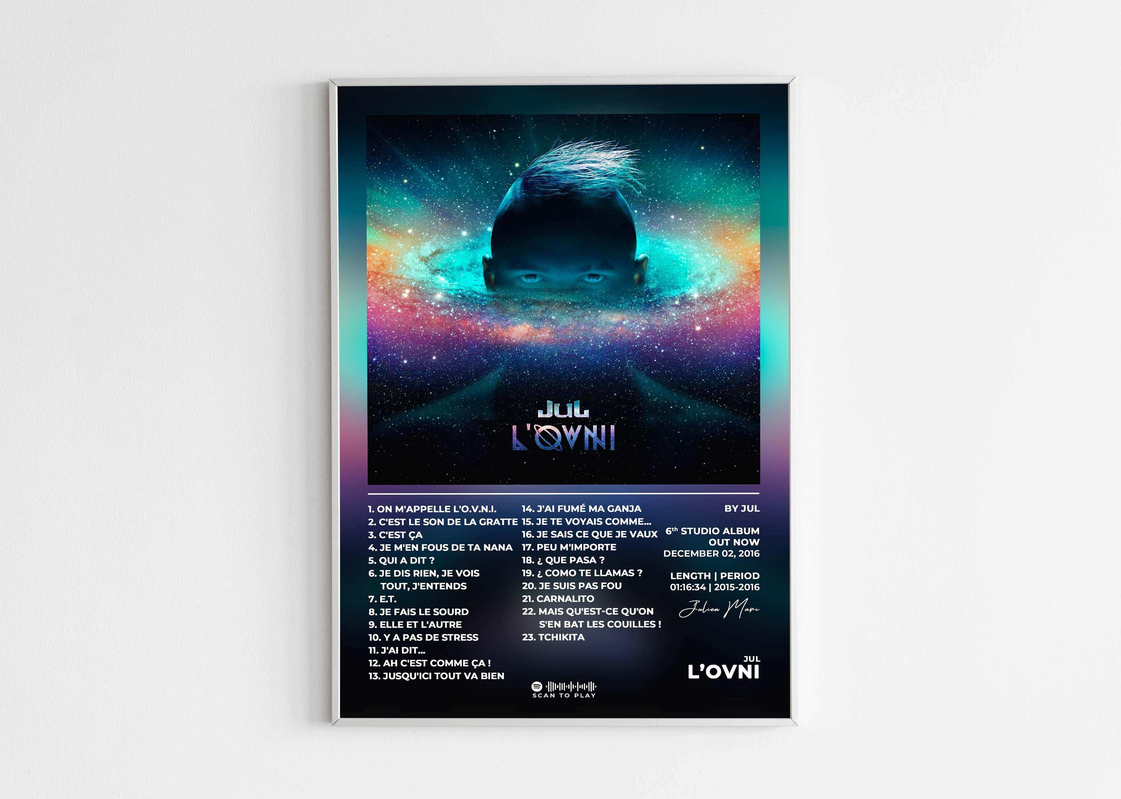 L'Ovni Jul Poster – Backyard