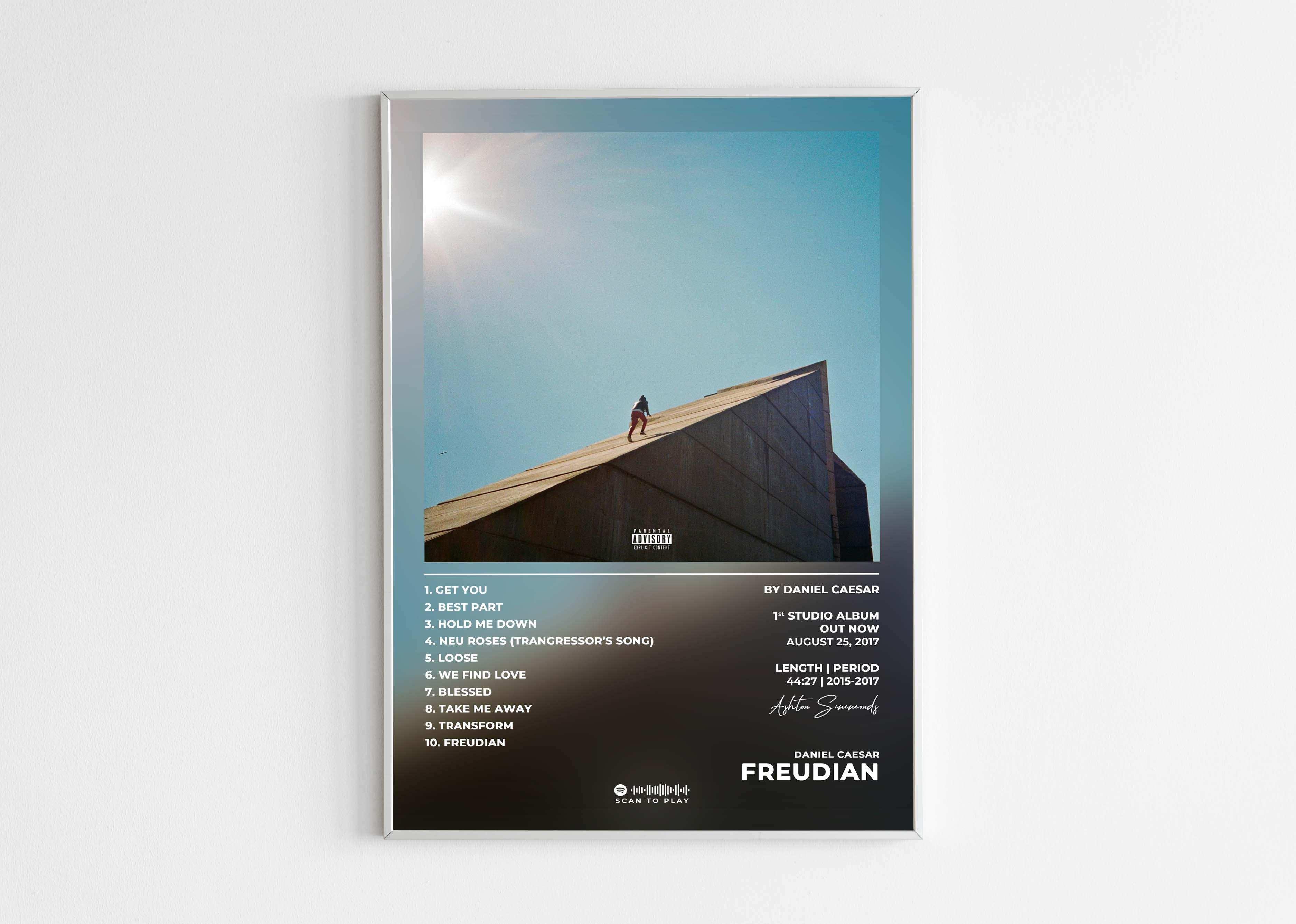 Freudian Daniel Caesar Poster – Backyard