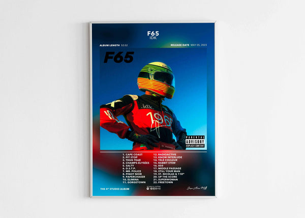Poster F65 IDK – Backyard