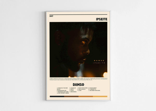 Ipséité Damso Poster – Backyard