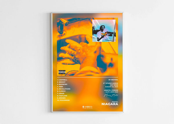 Niagara Redveil Poster – Backyard