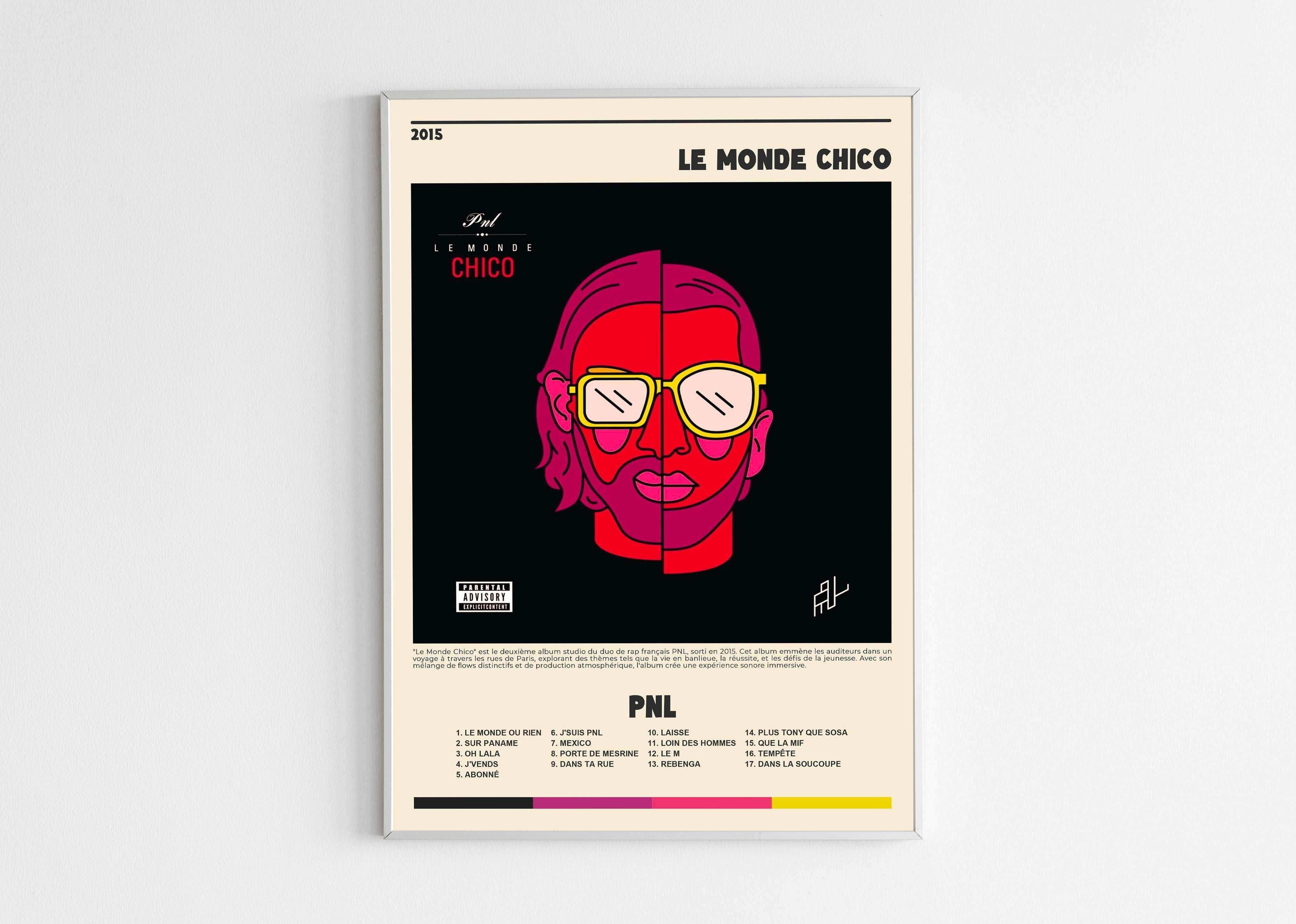Le Monde Chico PNL Poster – Backyard